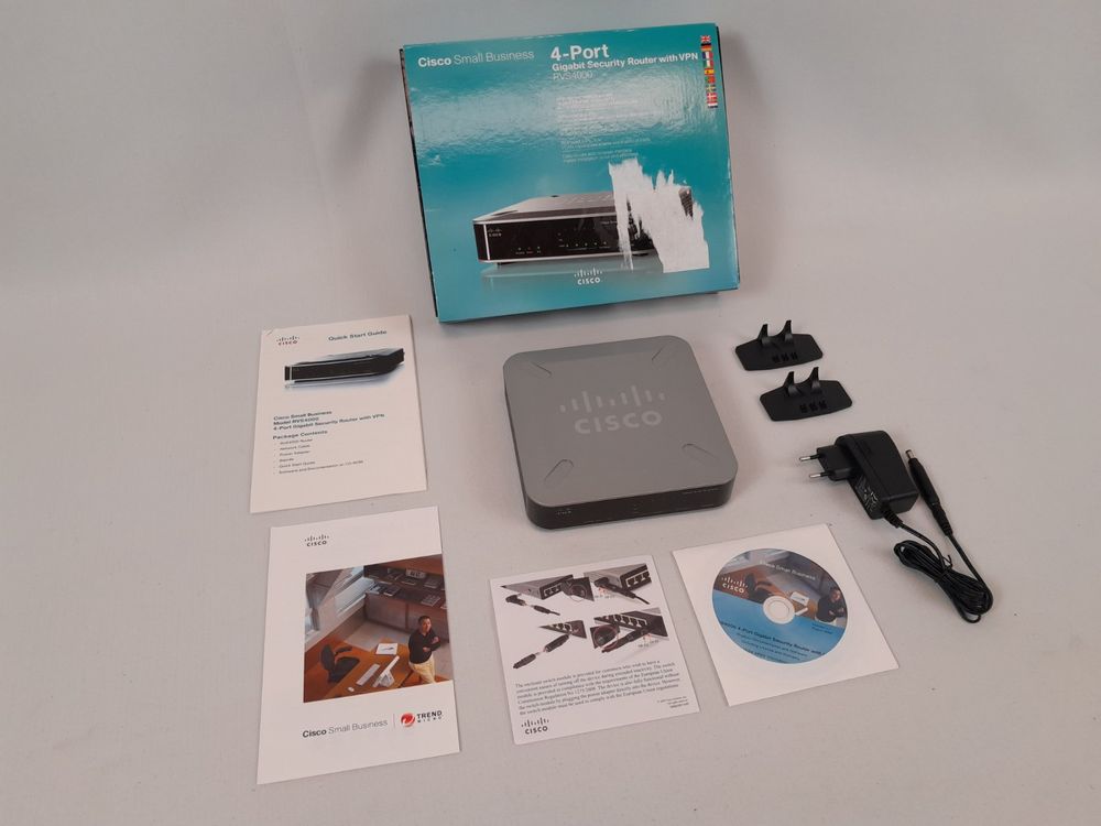 CISCO RVS4000 4 - Port Gigabit Security Router (Gebraucht) in ...