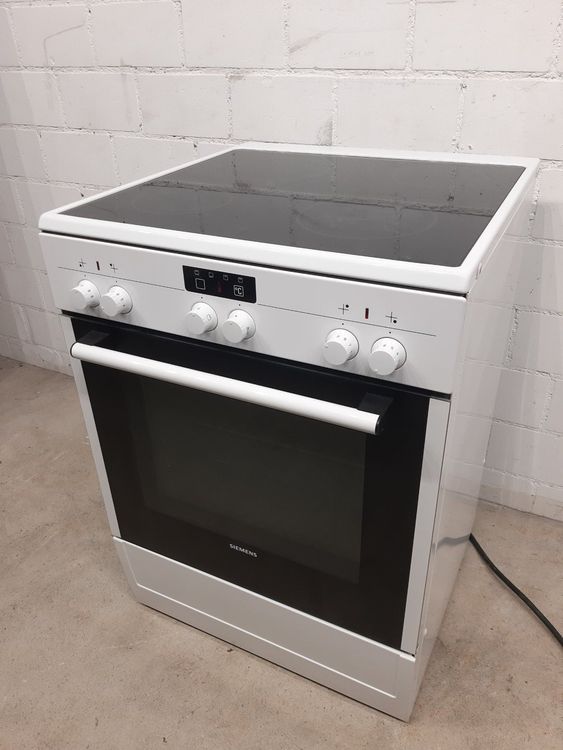 Siemens Herd freistehend mit Glaskeramik Kochfeld Jg 2015 (Gebraucht ...