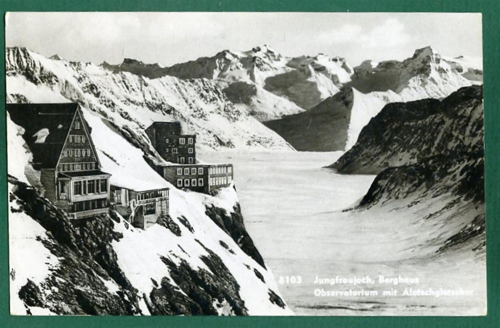 Jungfraujoch, Berghaus, Observatorium, 1958 (Gebraucht) in Sargans für CHF 1 – mit Lieferung auf ...