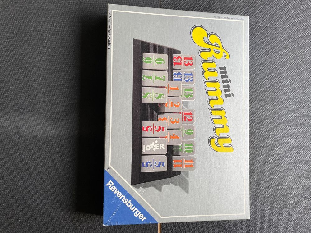 Spiel mini Rummy Jahr 1987 Komplett ab 1 fr (Gebraucht) in Emmenbrücke ...