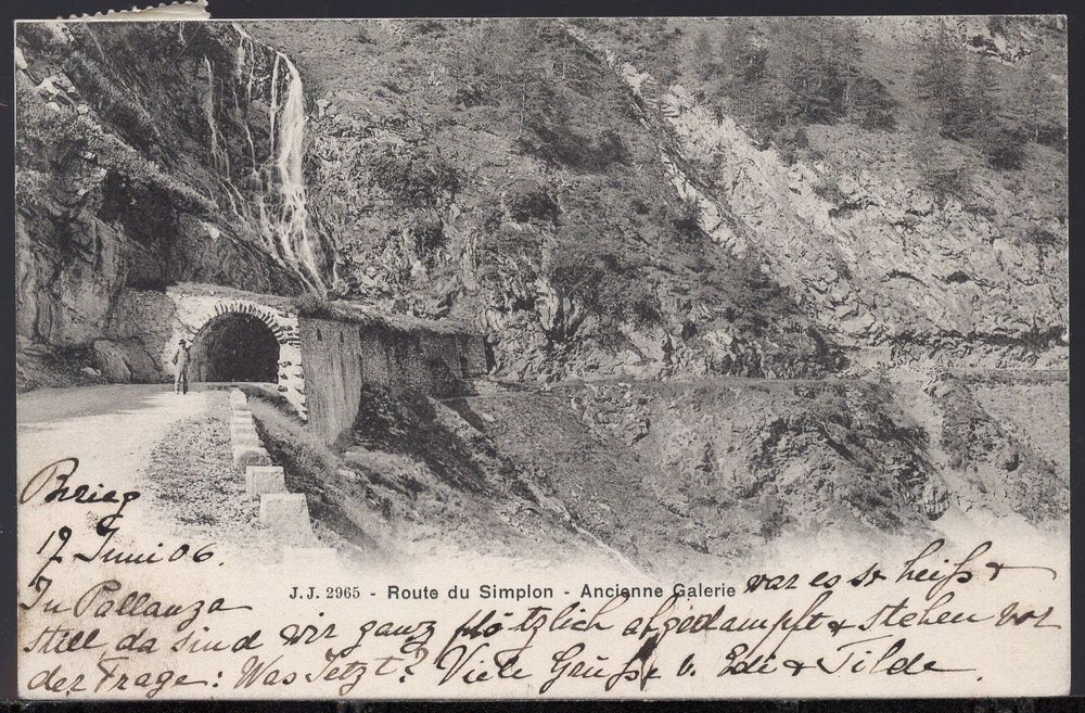 Route du Simplon - Ancienne Galerie ( BRIG, 18.VI.06 ) | Kaufen auf Ricardo