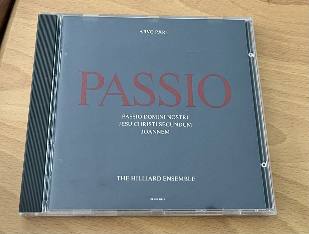 Arvo Pärt - Passio | Kaufen auf Ricardo