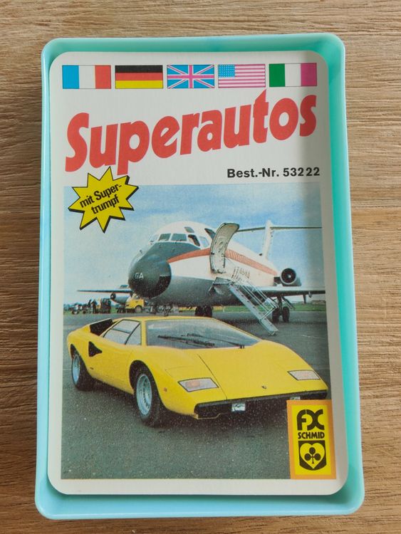 Quartett Superautos (Gebraucht) in Zuzwil SG für CHF 19 – mit Lieferung auf Ricardo kaufen