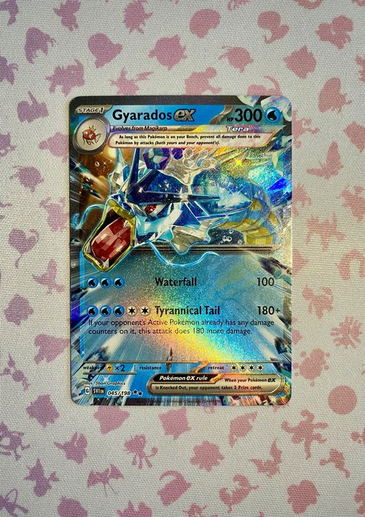 Pokemon Scarlet&Violet Gyarados ex EN (Neu (gemäss Beschreibung)) in ...