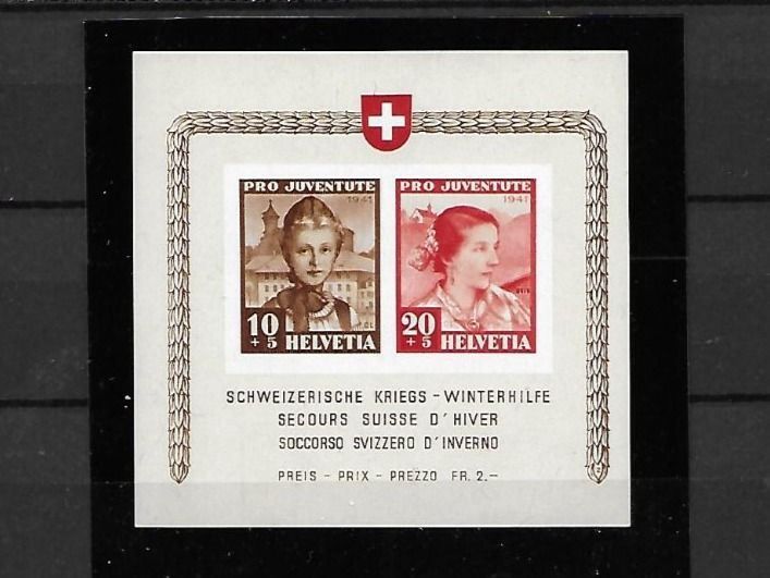 PJ ** Block 1941 Kat: CHF 130.- | Kaufen auf Ricardo