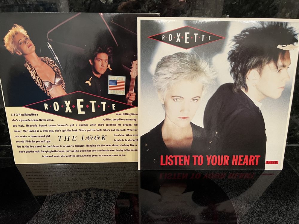Roxette "Listen to your heart" und „The Look“ Maxi-Single (Gebraucht ...