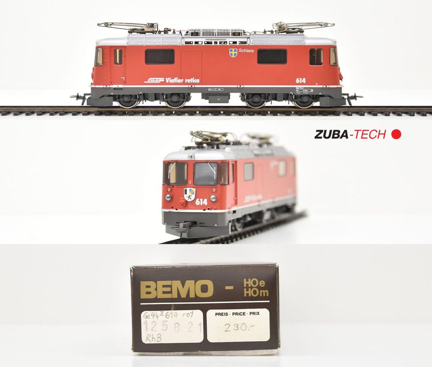Bemo 1258/21 E-Lok Ge 4/4 II RhB H0m GS Analog mit OVP (Gebraucht) in St. Gallen für CHF 90 ...