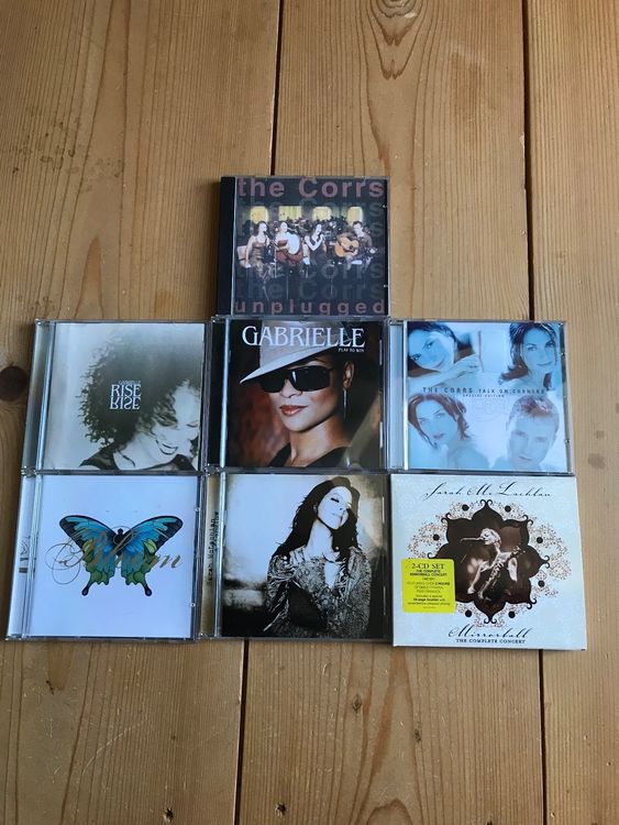 8 cds, 4 x sarah mc lachlan, 2 x the corrs (Gebraucht) in für CHF 1 ...