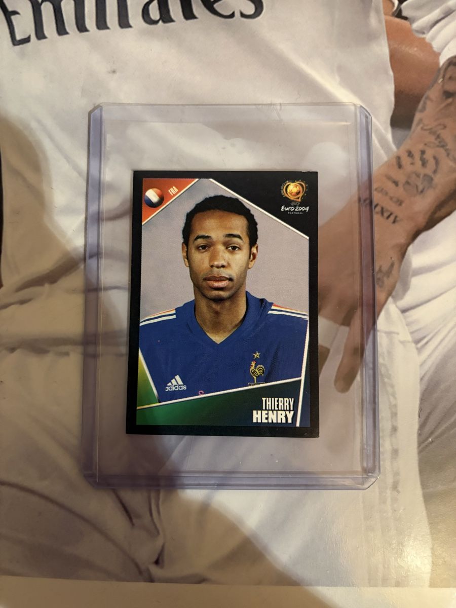 Thierry Henry Euro 2004 Panini Sticker Nr. 111 (Neu (gemäss ...