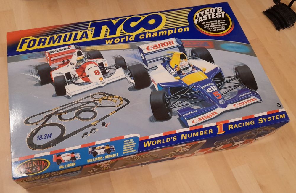 Formula Tyco 2x Rennbahn insges. 29Meter Bahn (Gebraucht) in Zwillikon ...