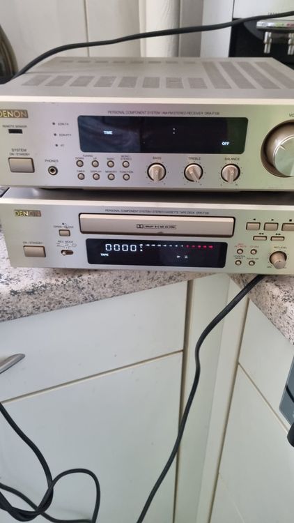 Denon DRR-F100 Stereo Kassetten Deck und DRA-F100 Receiver ( | Kaufen auf Ricardo