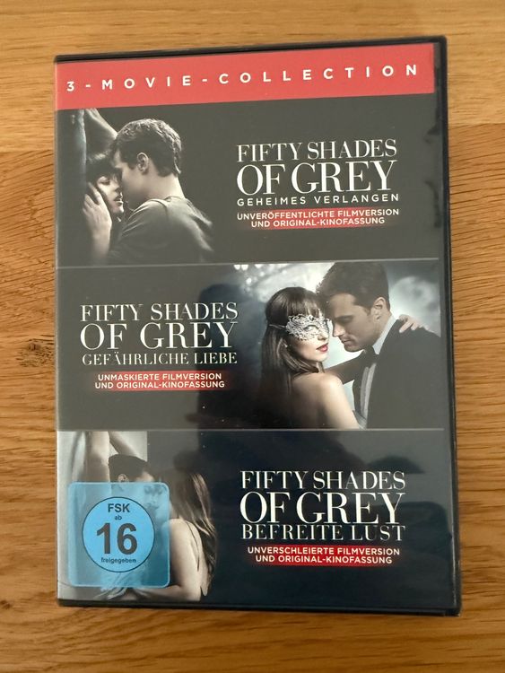Fifty Shades of Grey - 3er DVD-Collection (Gebraucht) in Zug für CHF 5 ...