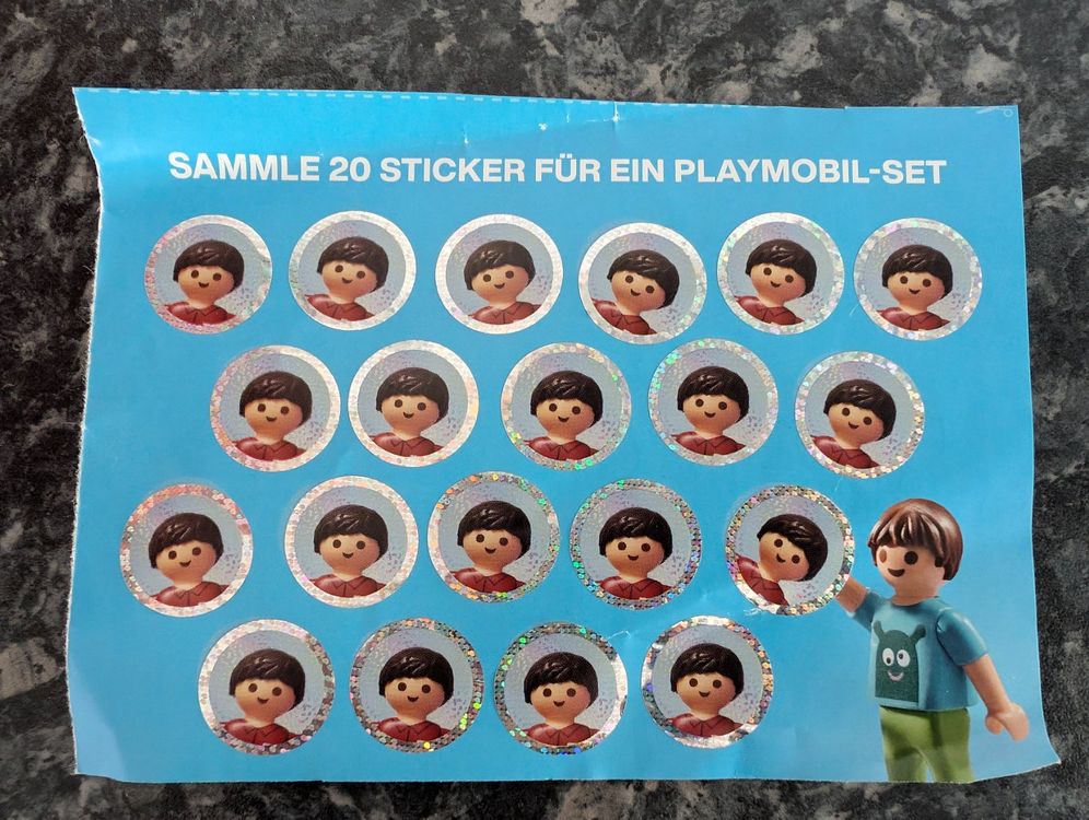 Migros Playmobil Mania - eine volle Karte | Kaufen auf Ricardo