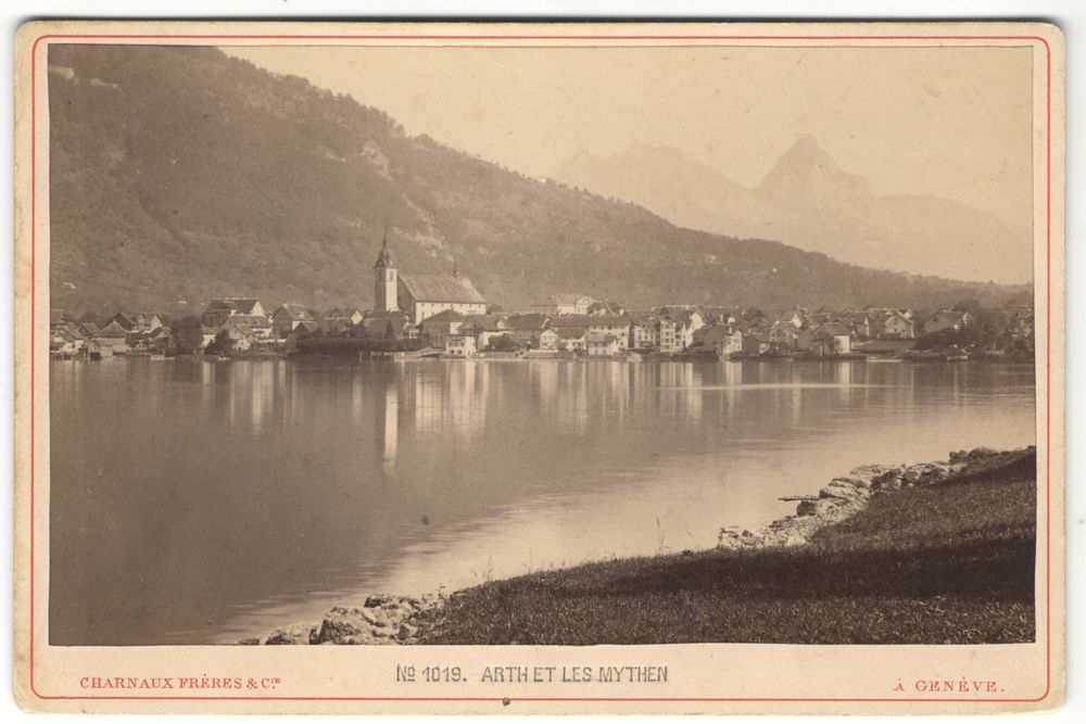 Kabinett-Foto Arth et les Mythen (Grösse ca. 16.5 x 11 cm) | Kaufen auf ...
