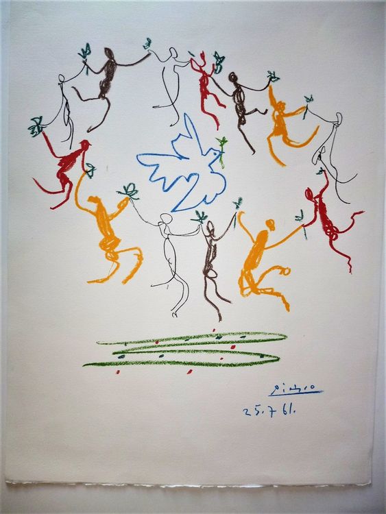 Pablo Picasso.Orginal Lithographie. | Kaufen auf Ricardo