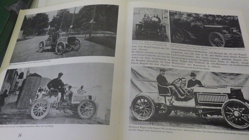 BUGATTI GESCHICHTE DER MARKE VON HUCKE 1976 2.AUFLA OLDTIMER (Gebraucht ...