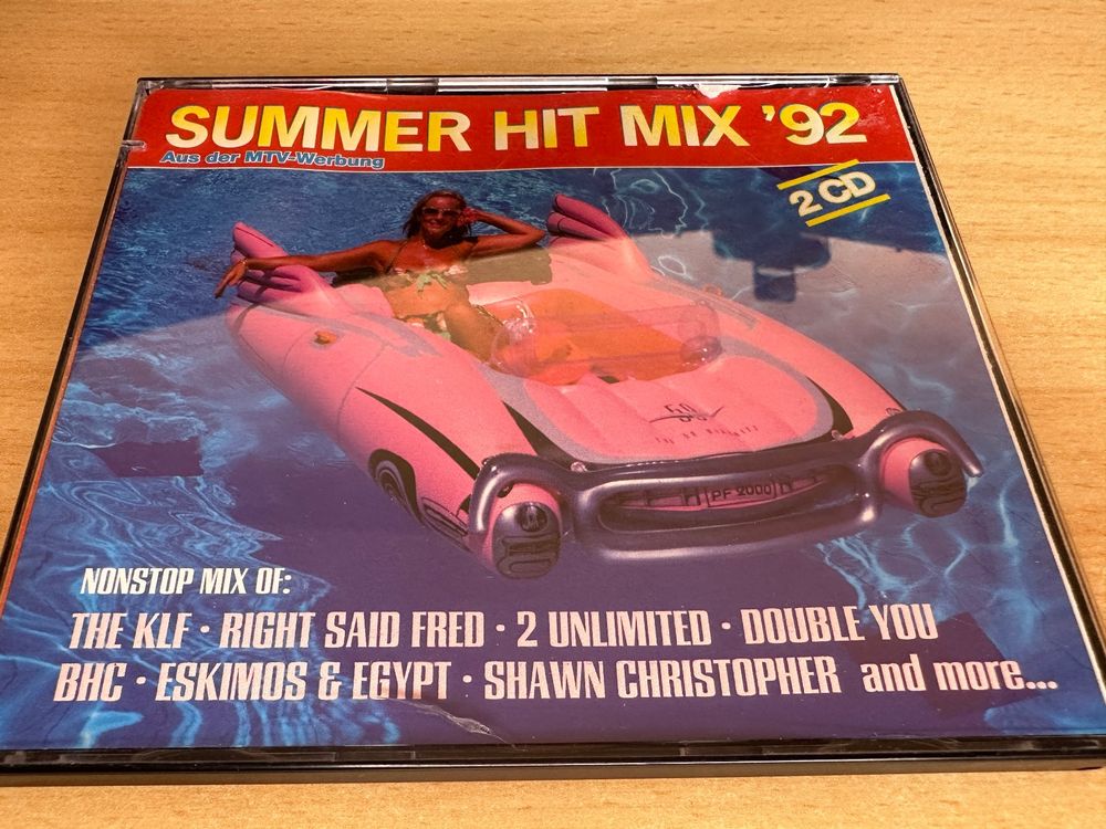 Various – Summer Hit Mix '92 - 2 CD (Gebraucht) in Rikon im Tösstal für ...