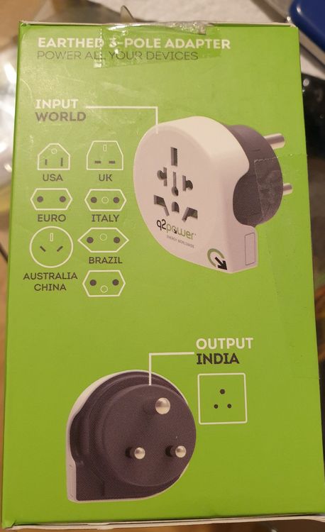 World Adapter für India und Afrika (Neu und originalverpackt) in Horw ...