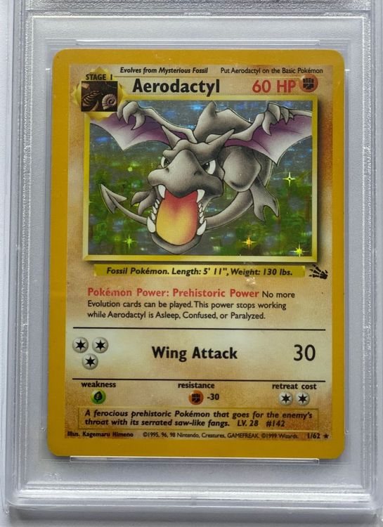 Arodactyl -Holo #1 Fossil 1999 Ex-Mt 6 | Kaufen auf Ricardo