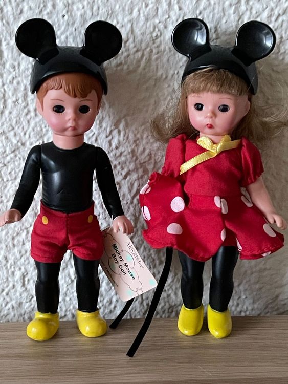 Madame Alexander Mickey & Minnie Mouse Dolls, Disney (Gebraucht) in ...