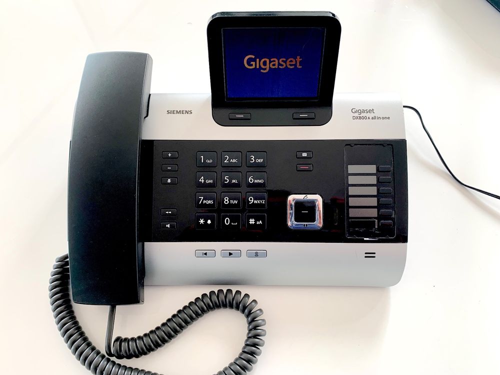 Gigaset DX800 A Basisstation Voip Telefon (Gebraucht) in Wollerau für ...