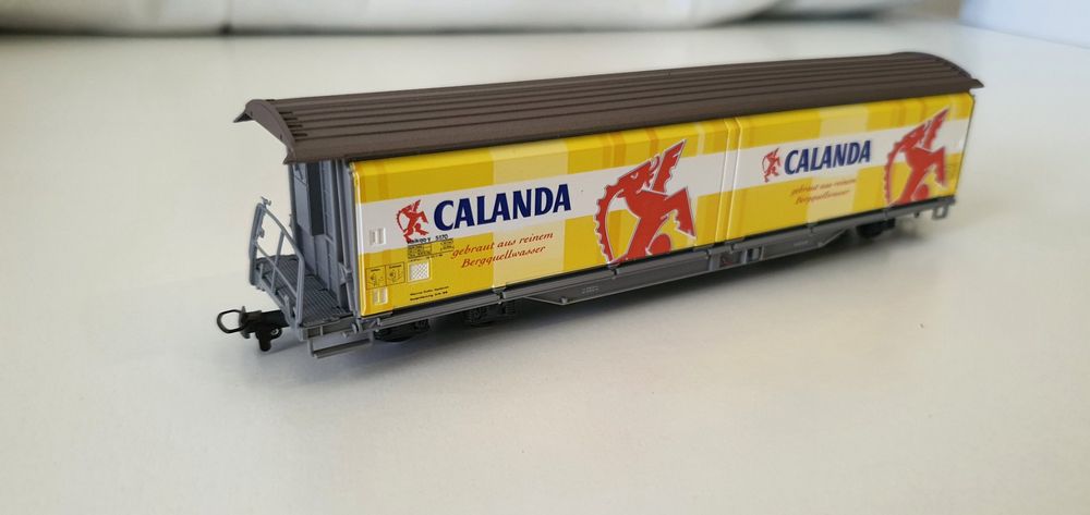 Bemo 2288 140 - RhB Schiebewandwagen "Calanda Bräu" H0m (Neu (gemäss ...