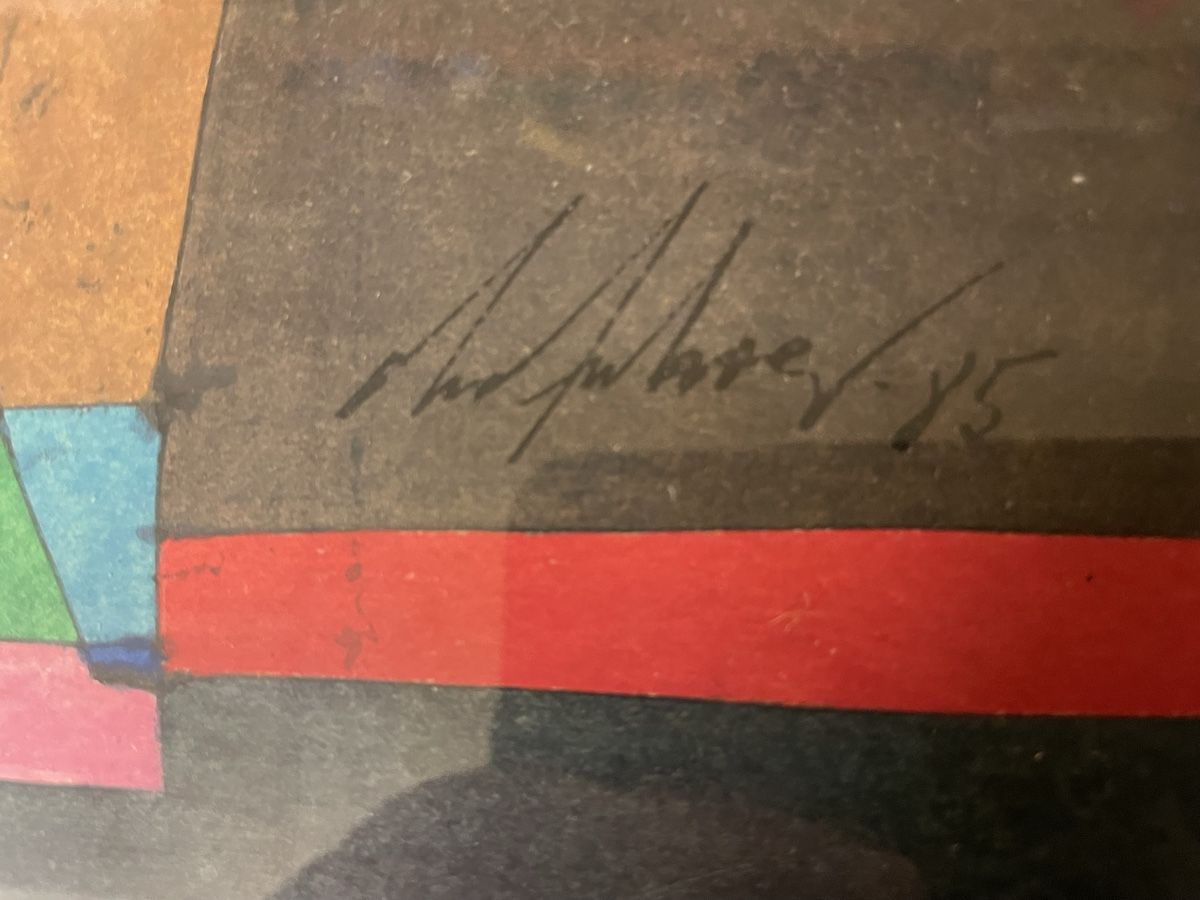 Christian Führer Original Bild / Kunstwerk von 1985! (Gebraucht) in ...