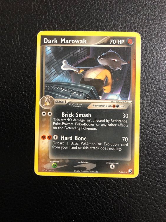 Ex Team Rocket Returns Dark Marowak rare 7/109 Ab 1 | Kaufen auf Ricardo