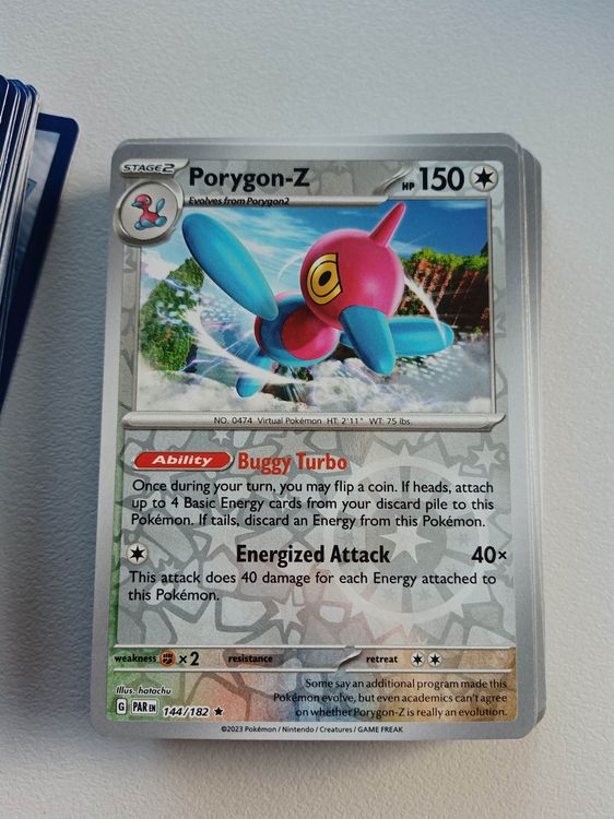 Porygon-Z Reverse Holo - Paradox Rift Pokemon | Comprare su Ricardo