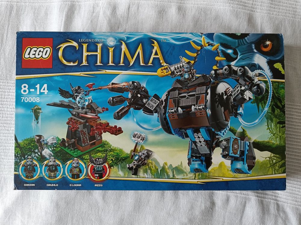 Lego Chima 70008, Gorzans Gorilla-Roboter | Kaufen auf Ricardo
