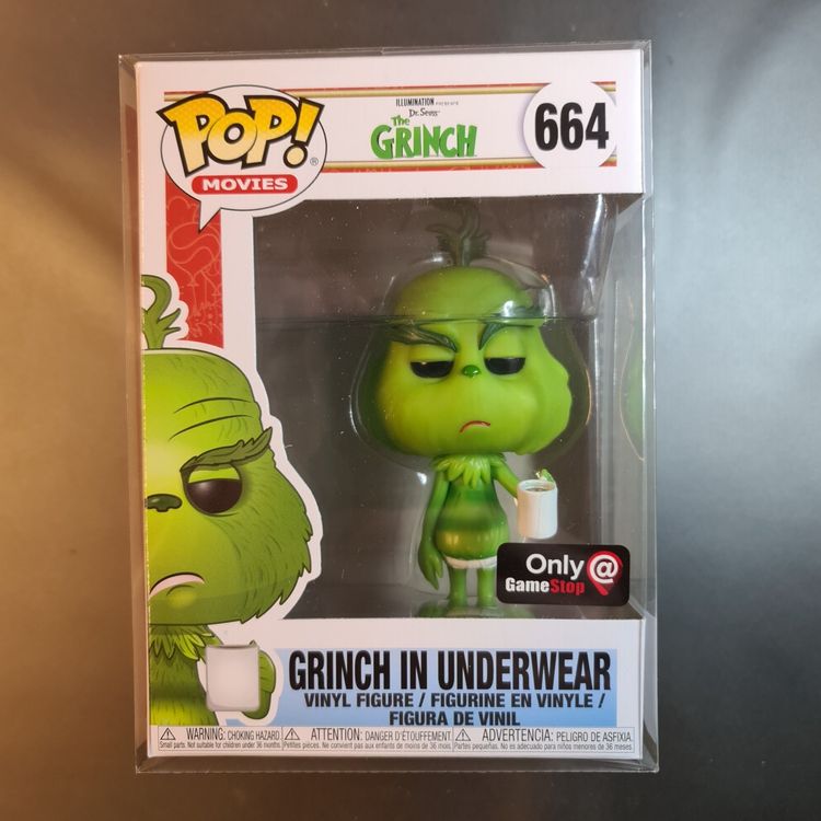 Funko Pop Grinch in Underwear 664 Exclusive | Kaufen auf Ricardo
