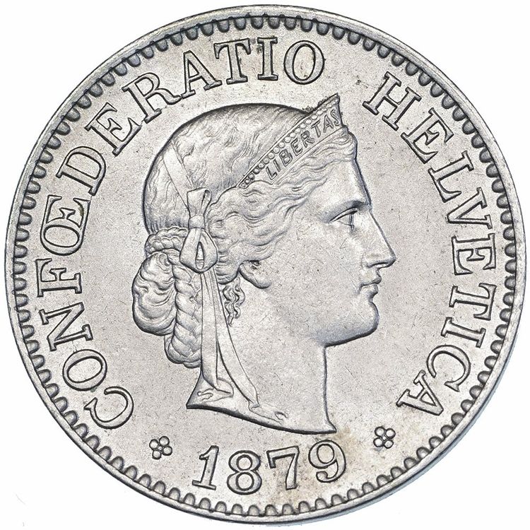 10 RAPPEN 1879 SELTEN TOP STGL HOCH KATALOGSWERT !!!!!!!!!!! (Neu und ...