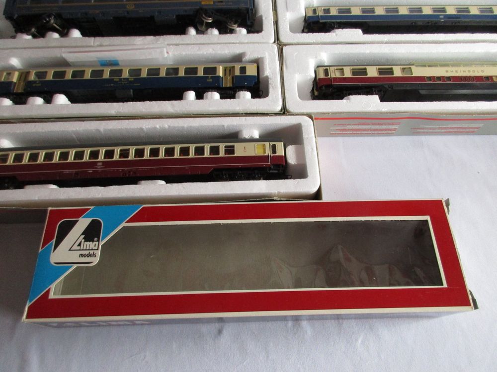 Lima HO/GS 6 Stk. Personenwagen versch in OVP's (28) (Gebraucht) in ...