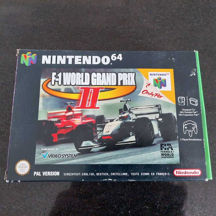 F1 WORLD GRAND PRIX 2 (PAL) - NINTENDO 64 (Gebraucht) in Spiegel b ...
