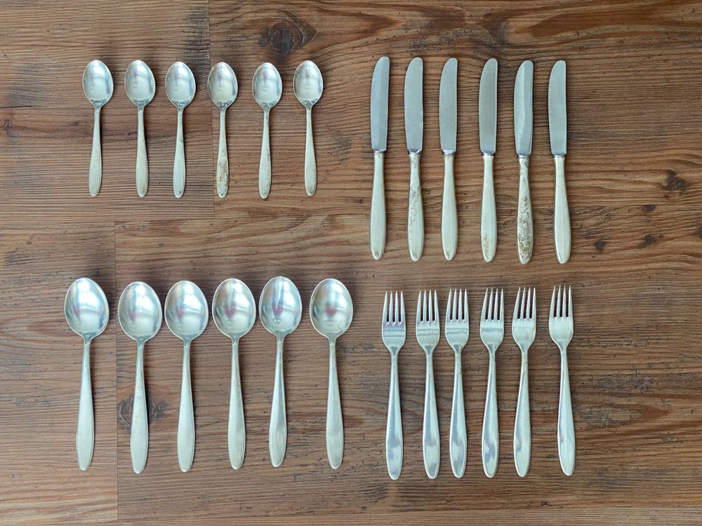 Silberbesteck 24-teilig | Kaufen auf Ricardo
