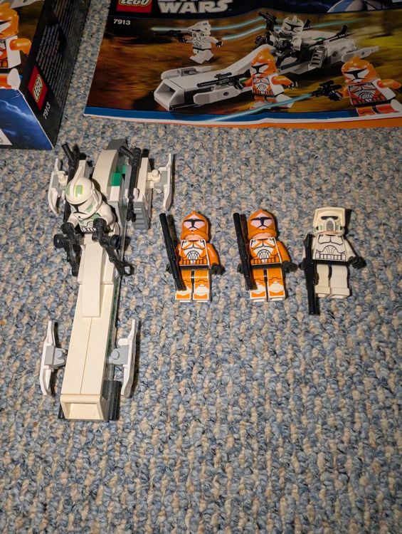LEGO Star Wars Clone Trooper Assault Speeder 7913 OVP & BA (Gebraucht ...