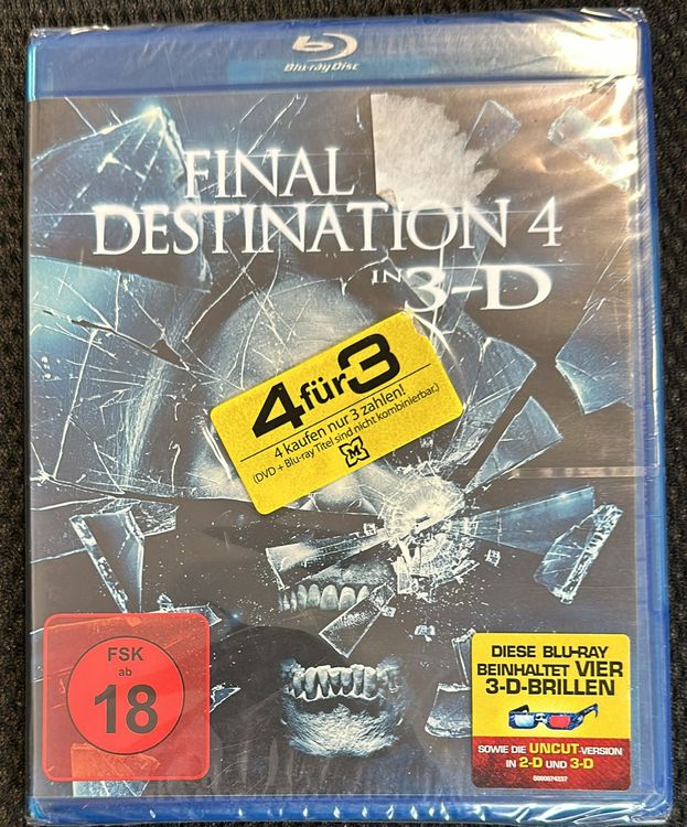FINAL DESTINATION 4 IN 3D BLU-RAY | Kaufen auf Ricardo