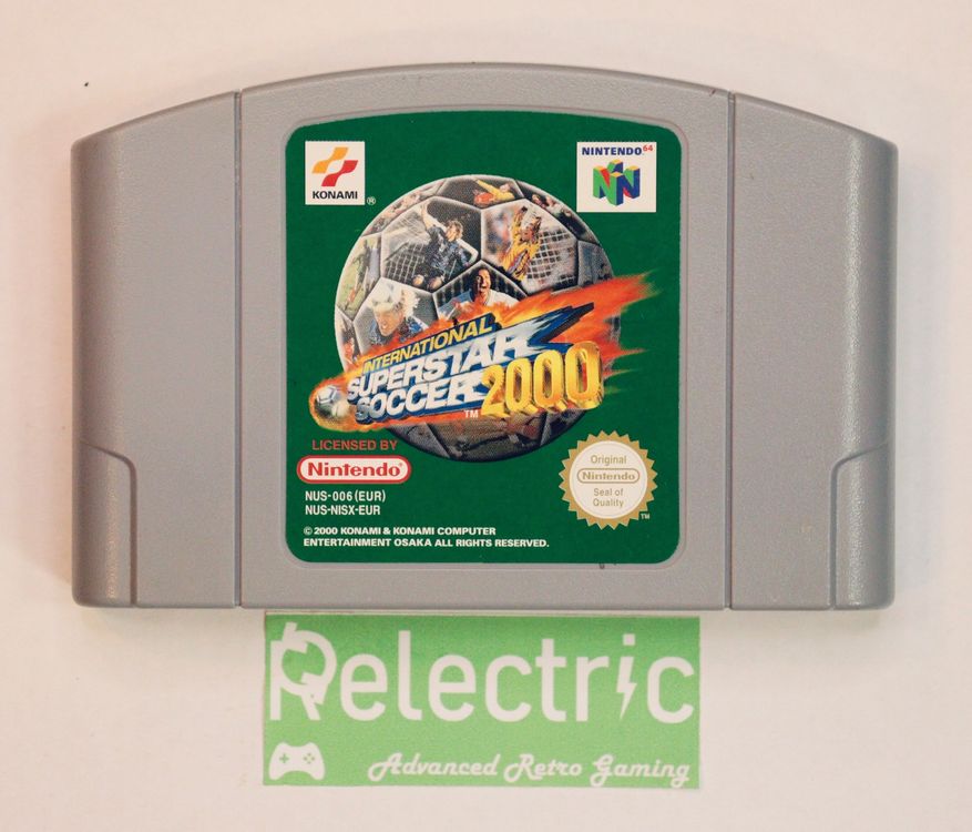 International Superstar Soccer 2000 64 PAL Nintendo N64 | Kaufen auf Ricardo