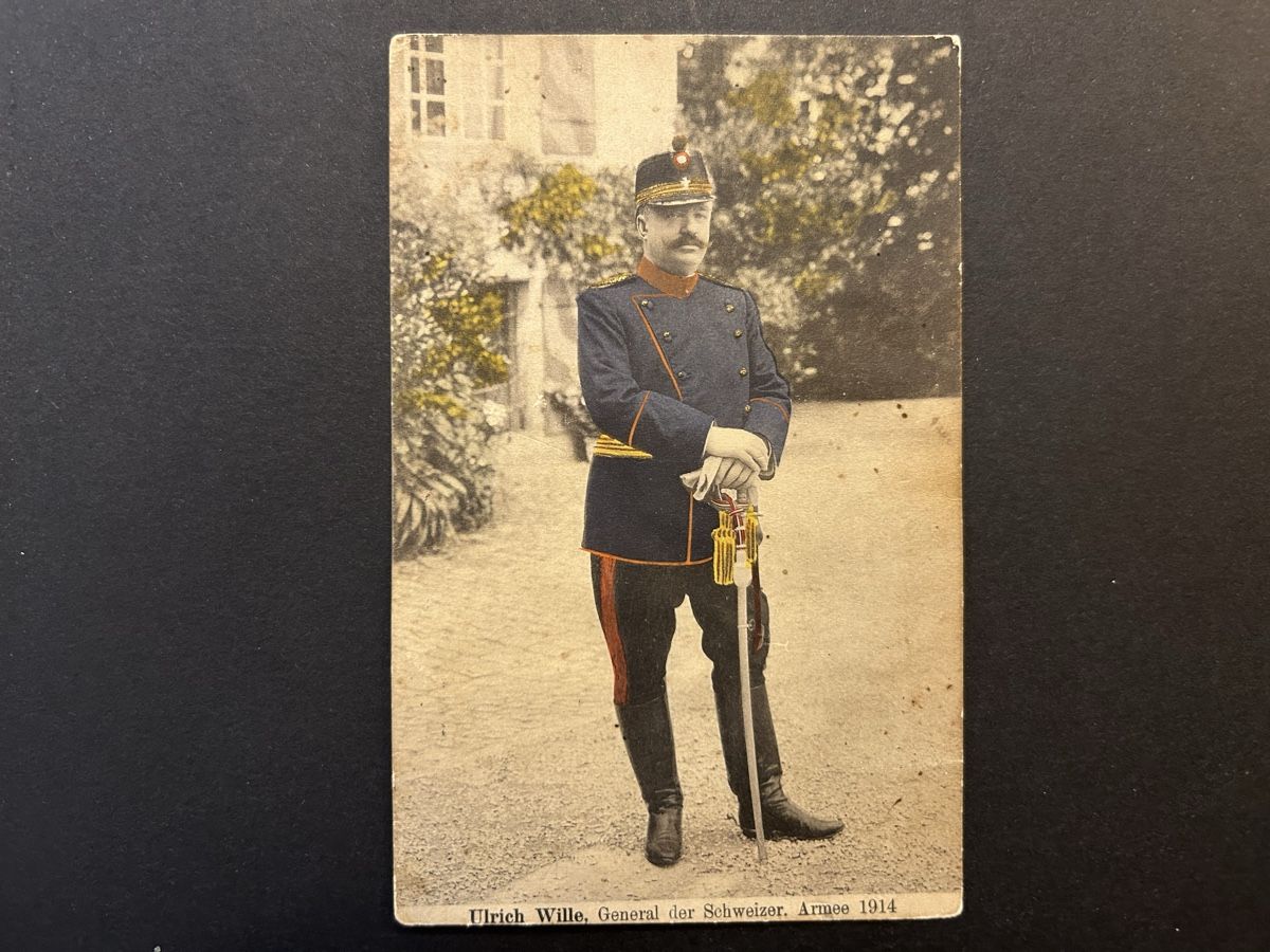 AK Militär General Wille (Stemp. Bat.153) (Gebraucht) in Fanas für CHF ...