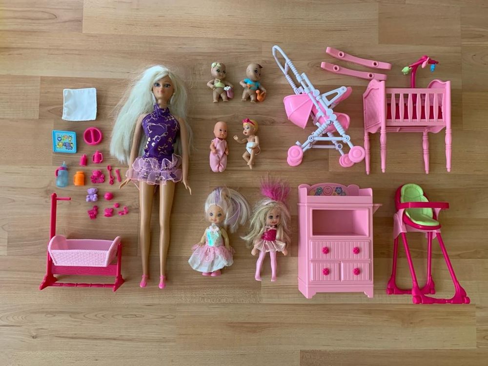 Barbie Babysitter avec bébés et accessoires | Kaufen auf Ricardo