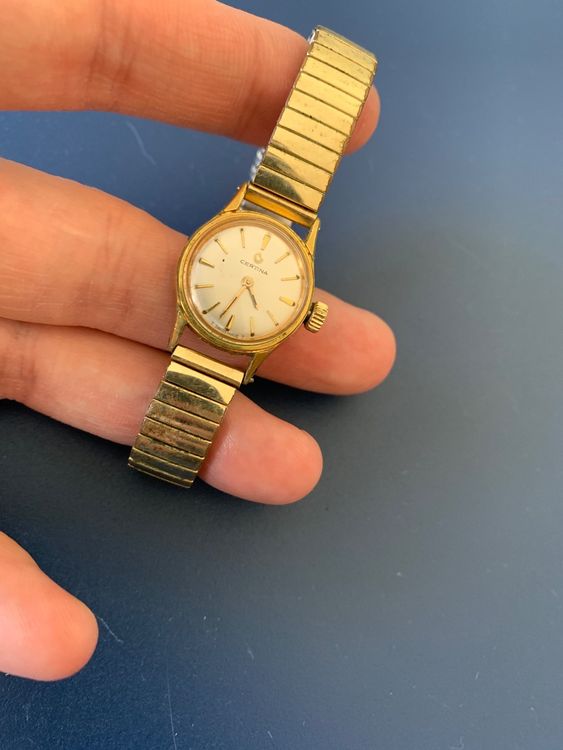 Vintage Certina Handaufzug 20mm läuft | Kaufen auf Ricardo