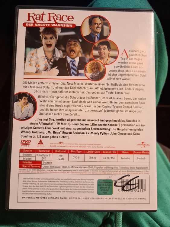 DVD Rat Race - Der nackte Wahnsinn | Kaufen auf Ricardo