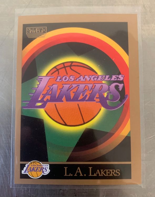 NBA Los Angeles Lakers Logo Card | Kaufen auf Ricardo
