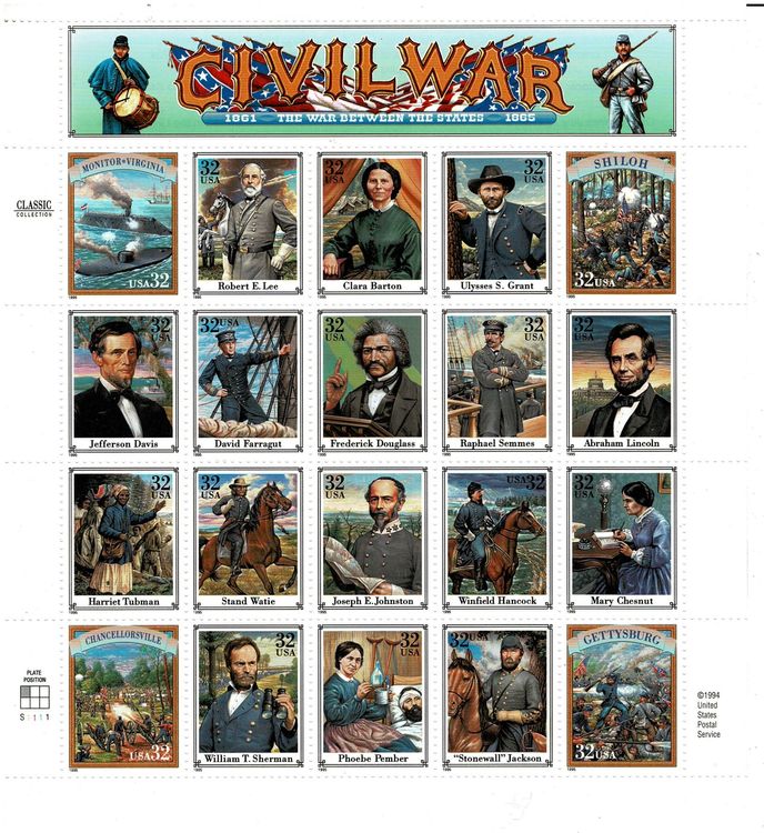USA Civil War 1 KB ** (Neu (gemäss Beschreibung)) in Lausanne für CHF 5 ...