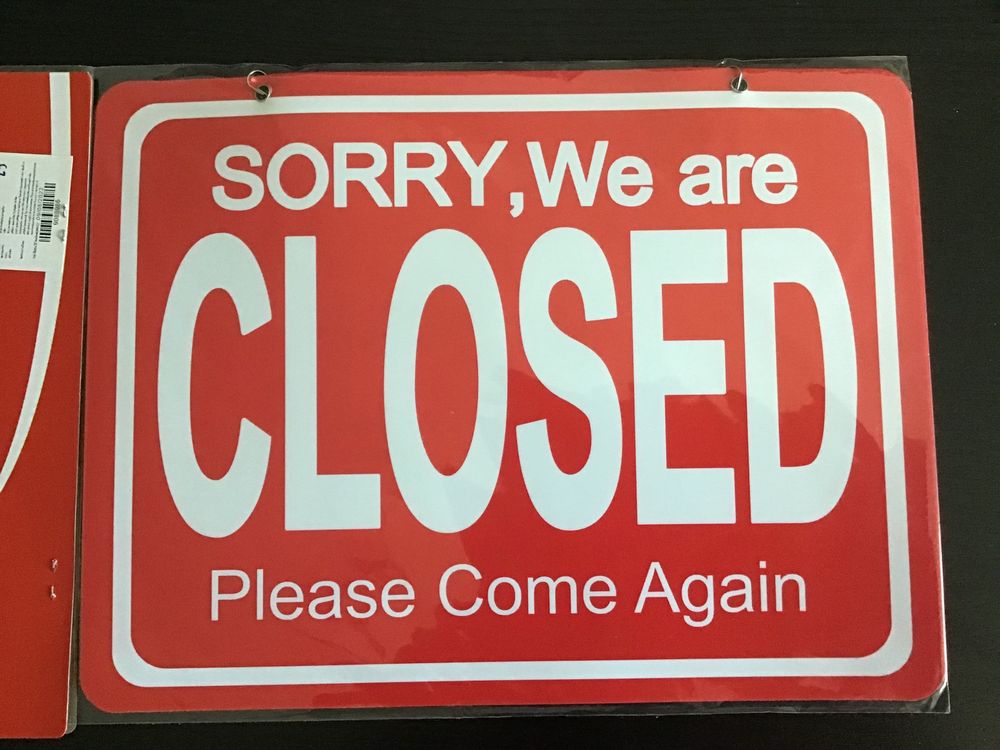 Türschild OPEN CLOSED (Neu und originalverpackt) in Winterthur für CHF 9.9 – mit Lieferung auf ...