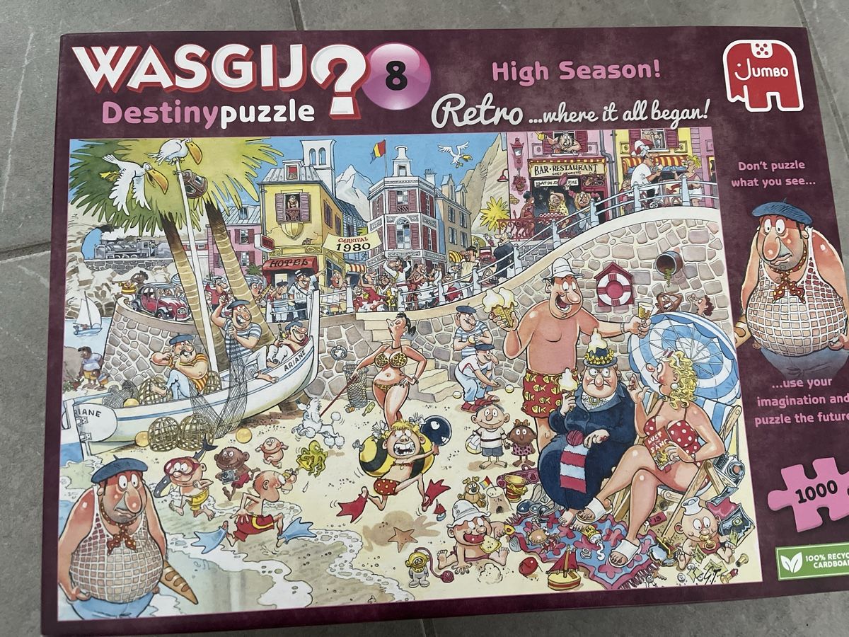 Wasgij Destiny Puzzle 8 - High Season! Retro, 1000 Teile (Gebraucht) in ...