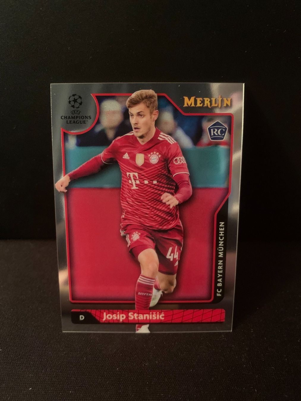 Topps Merlin Chrome Josip Stanisic Rookie FC Bayern (Neu (gemäss ...