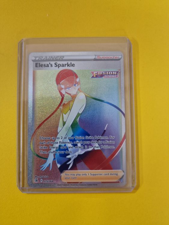 Pokemon Elesa's Sparkle Rainbow Fusion Strike 275 (Gebraucht) in ...