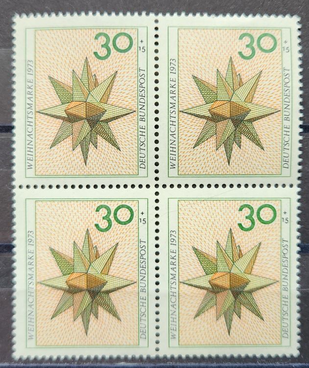 Deutschland-Mi 790 ** Viererblock (40) (Neu und originalverpackt) in Hittnau für CHF 1 – mit ...