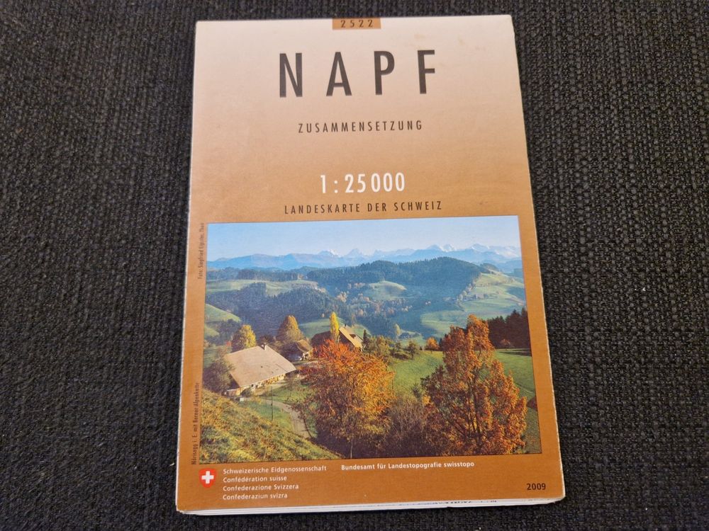 1:25000 Landkarte Napf 2522 (Gebraucht) in für CHF 3 – mit Lieferung ...